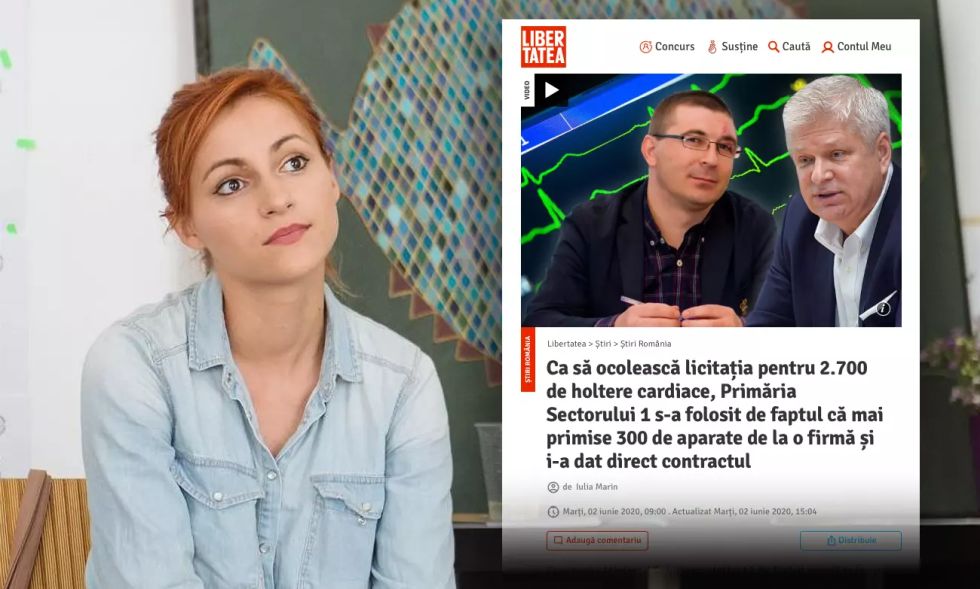 O investigație publicată de jurnalista Iulia Marin a condus la un dosar ...